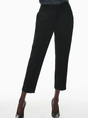 Babaton | Pants & Jumpsuits | Babaton Conan Elastic Waist Black Tapered ...